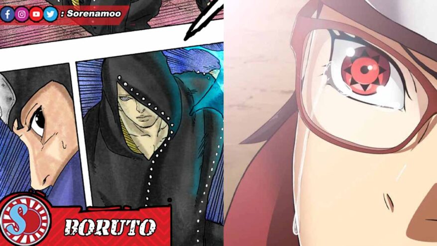 Boruto Two Blue Vortex 11: Mangekyou Sharingan Sarada Uchiha dan ...