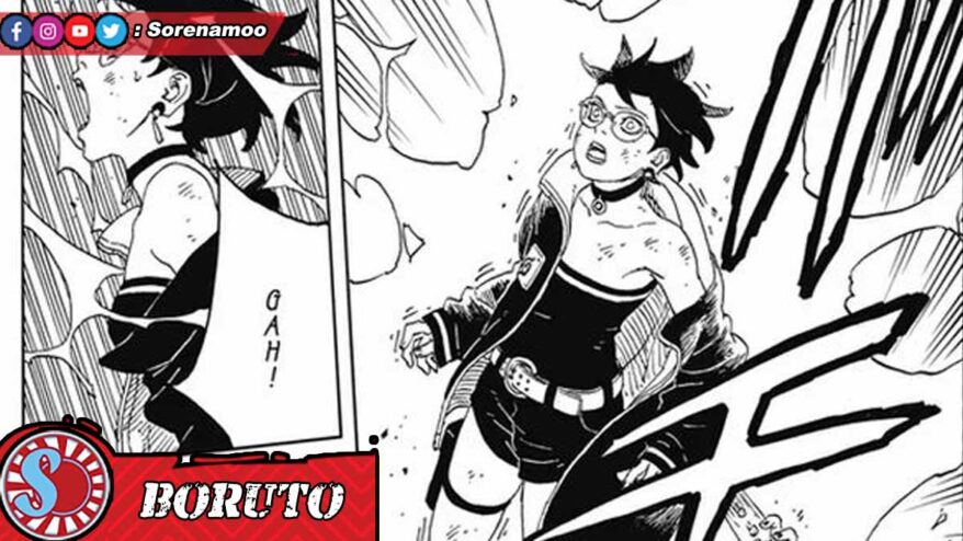 Dialog dan Raw Manga Boruto Two Blue Vortex Chapter 11 Sub Indo Serious Part 3: Hidari Setrum ...