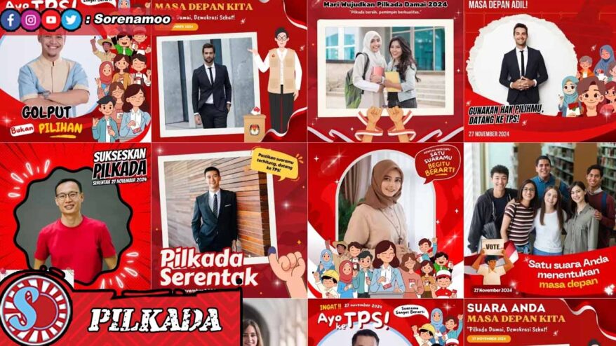 50 Link Twibbon Pilkada 2024 Terbaru Lengkap Ucapannya, Bisa Jadi ...