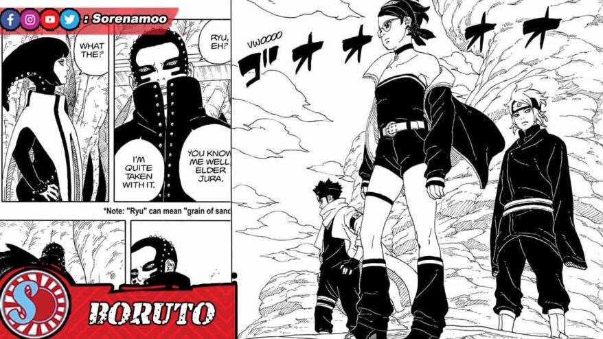 Spoiler Manga Boruto Two Blue Vortex chapter 20: Duel Sage Mode Mitsuki ...