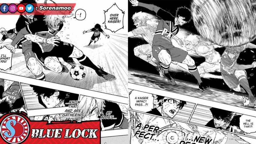 Manga Blue Lock Chapter 289: Rin Itoshi Alami Mutasi Mendadak Saat ...