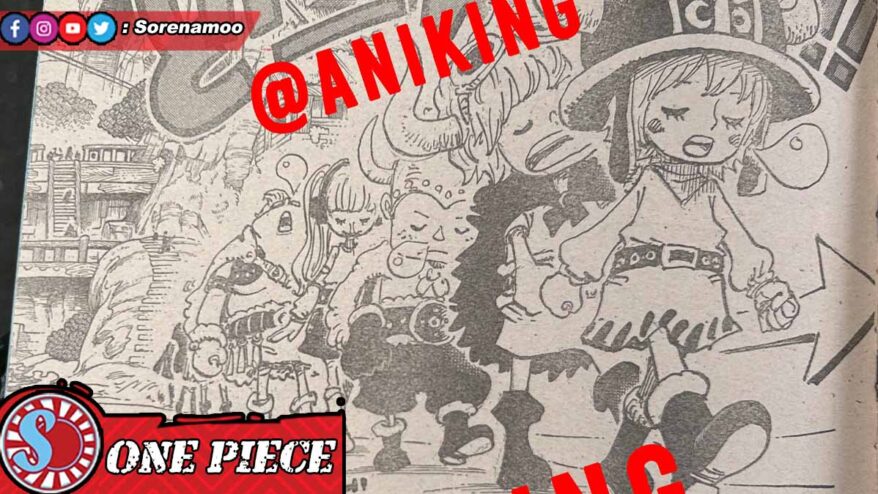 Raw Manga One Piece Chapter 1142: Tingkah Holy Knight Gunko ...