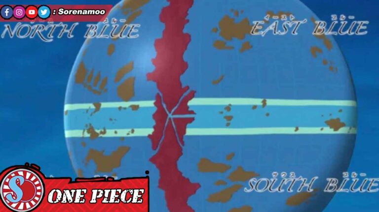 Asal-usul Red Line di One Piece - Sorenamoo