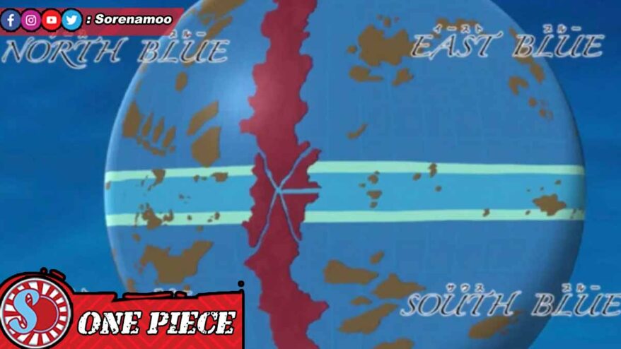 Asal-usul Red Line di One Piece - Sorenamoo