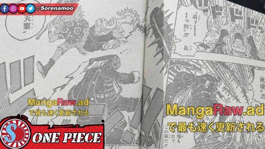 Dialog dan Raw Lengkap Manga One Piece 1149 Sub Indo: One Second - Sorenamoo