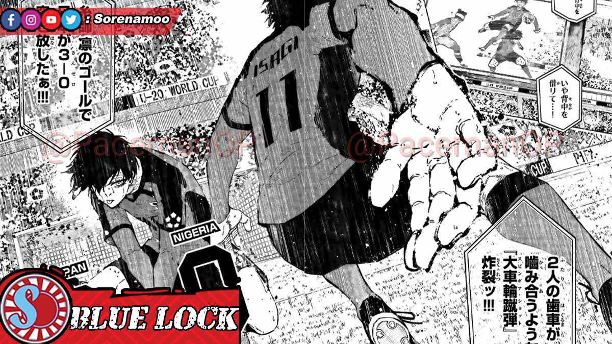 Raw Lengkap dan Dialog Manga Blue Lock 321 Sub Indo: Relentless - Sorenamoo