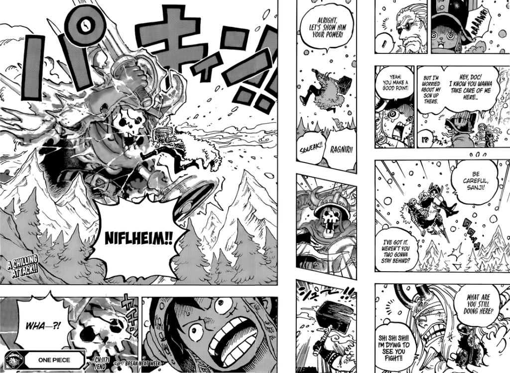 One Piece Chapter 1171: Oda Ungkap Kekuatan Buah Iblis Loki, Naga ...